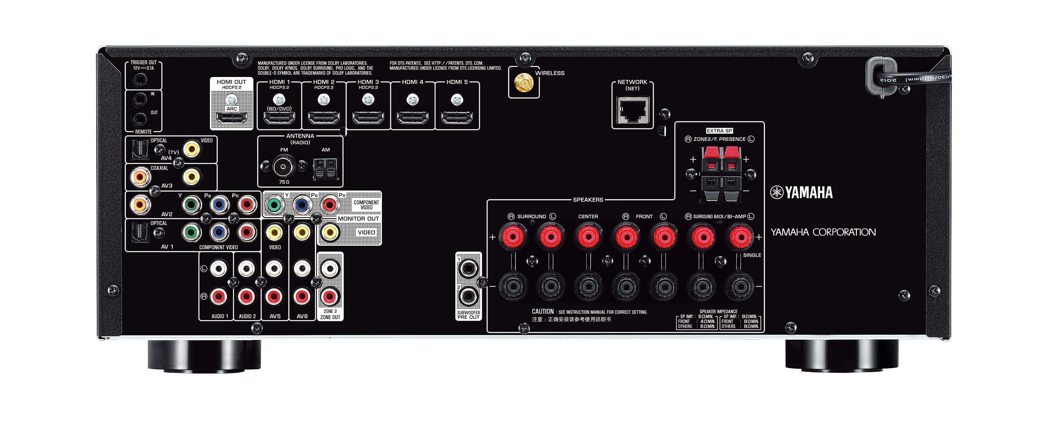 RX-V679 - 概述 - AV收音擴大機 - 家用音響 - 產品 - Yamaha - 台灣