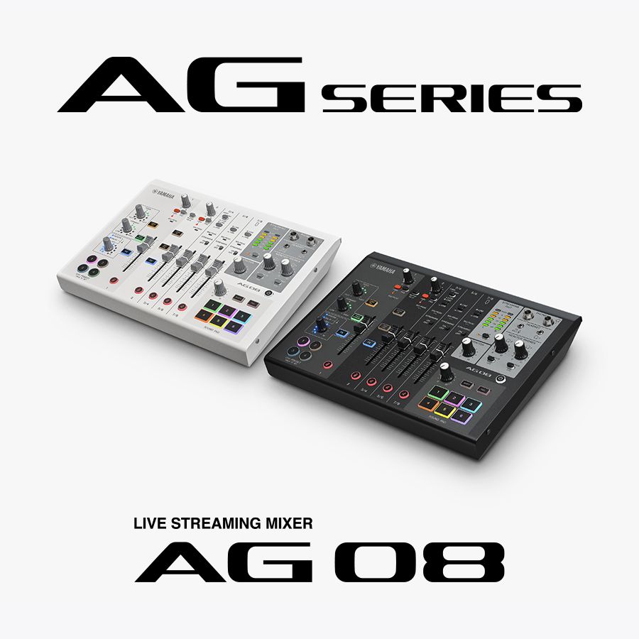 買AG08網路直播混音器，送YCM01麥克風